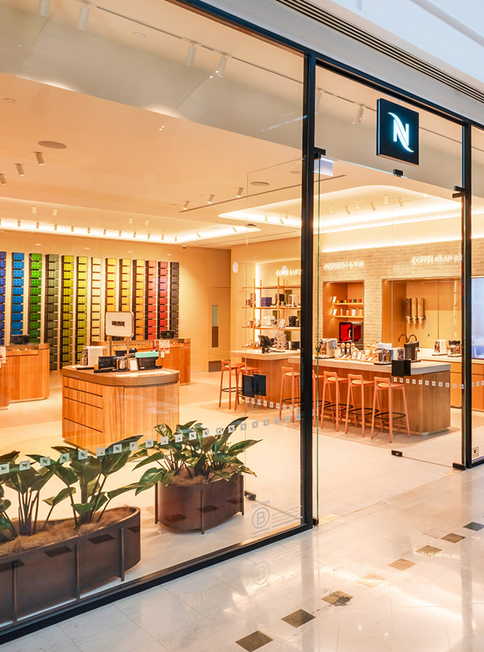 Nespresso - Interior Design - Fit-Outs - McCredie